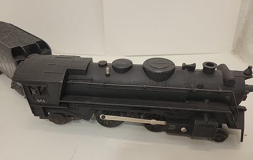 Marx #666 O Gauge die-cast VNTG STEAM ENGINE LOCOMOTIVE & TENDER, 1950s ...