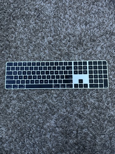 Apple Magic Keyboard with Touch ID & Numeric Keypad Model A2520 Lightly ...
