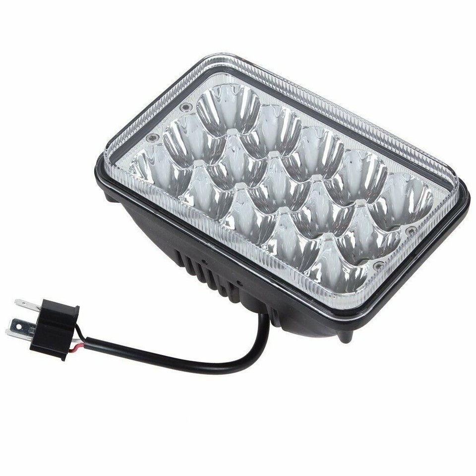 4"x6" LED Headlights CREE Light Bulbs Replace H4656/4651 Sealed ...