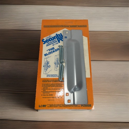 Lori Security Pak - LATCH BOLT DOOR GUARD "The Blocker" Made In USA | eBay