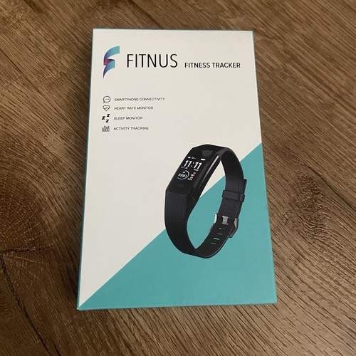 New Black FITNUS Smartwatch Your Ultimate Fitness Tracker iPhone ...