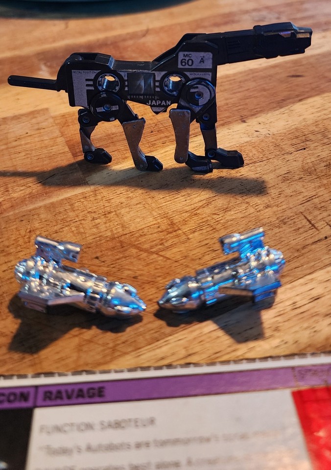 Transformers G1 Ravage Vintage Collectible Action Figure 100% Complete ...
