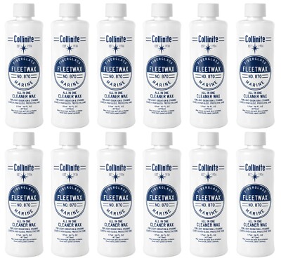 Collinite 870 Boat Fleetwax Liquid 1 Pint ( FULL CASE, 12 PACK) | eBay