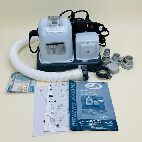 Intex Krystal Clear Saltwater System Up to 15,000 Gallons CS8110 | eBay