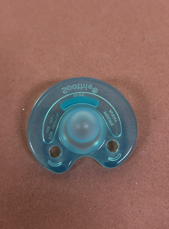 Philips NICU Soothie Natural Newborn Pacifier Notched -Preemies | eBay