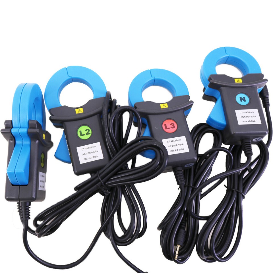 3 Phase Power Quality Monitor Portable Power Quality Analyzers LCD ...