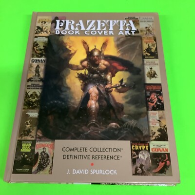 Frazetta--Book Cover Art Definitive Reference Book Hardback First ...