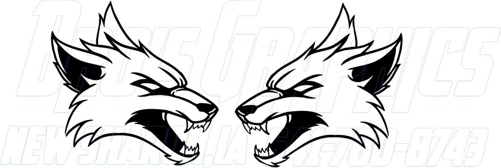 COYOTE Mustang coyote aggressive decal stickers x2 5x4 | eBay