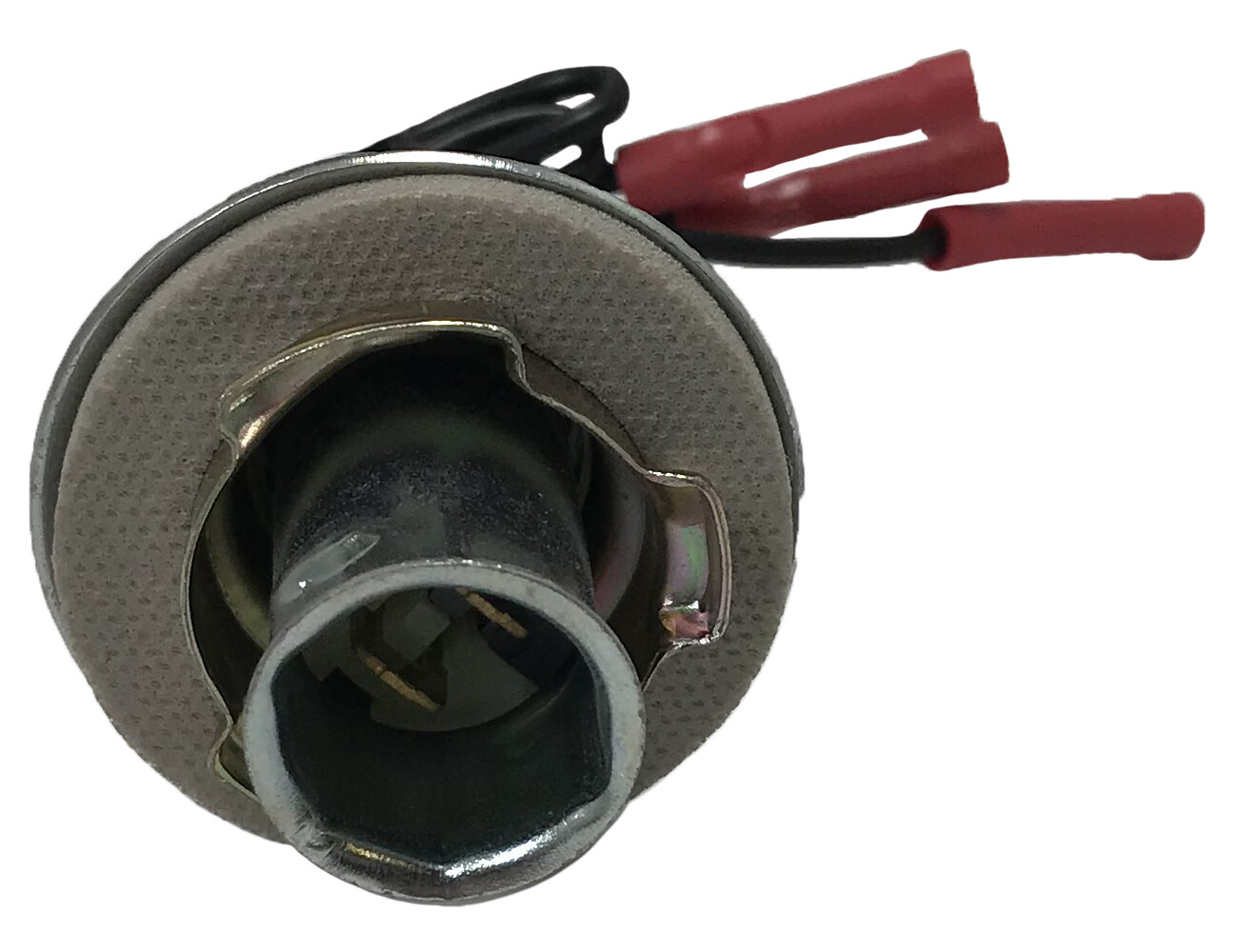 (2) Front & Tail Light Socket Assembly Front Standard S-68 Lamp Pigtail ...