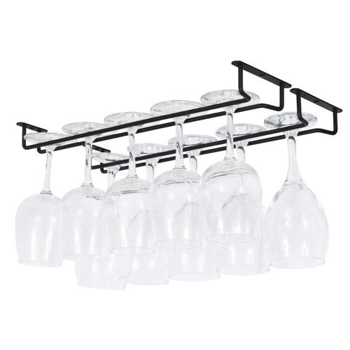 Brix Wine Glass Holder Under Cabinet Kitchen Organization And Storage ...