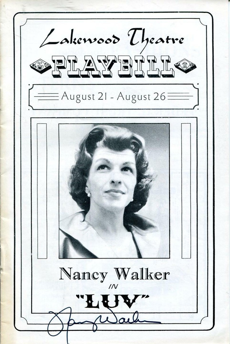 Nancy Walker Actress