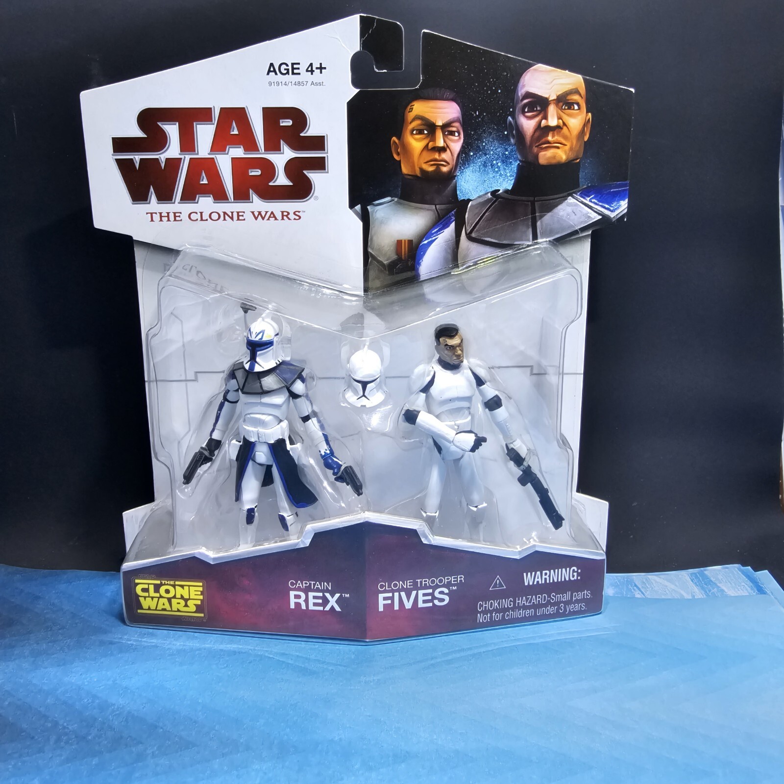 Star Wars TCW Captain Rex Clone Trooper Fives Walmart Hasbro 2009 for ...