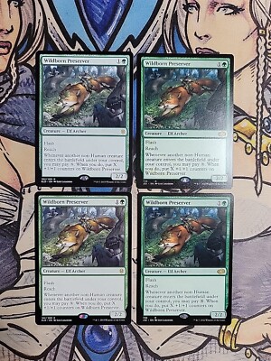 4x Wildborn Preserver - NM/M Mixed Sets ELD J22 MTG Magic | eBay
