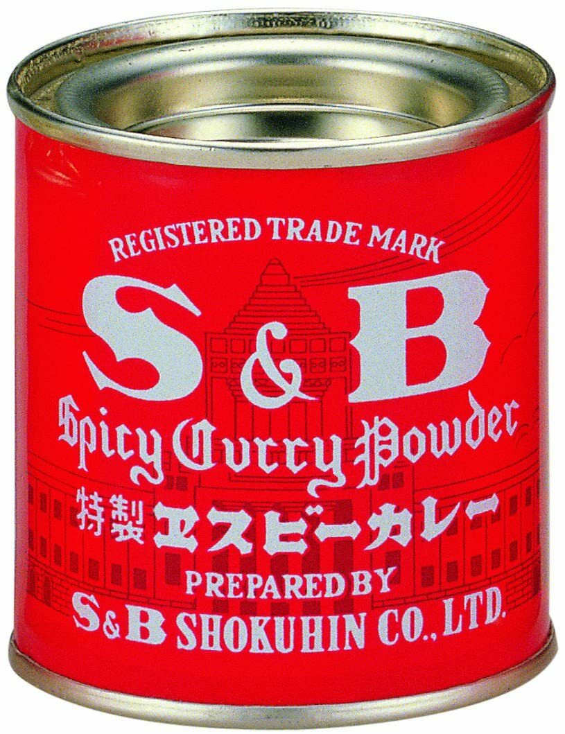S&B curry Powder 37 g x 1 can Japanese foods free shipping from Osaka ...
