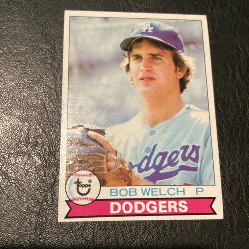 SHARP BOB WELCH ROOKIE 1979 TOPPS LOS ANGELES DODGERS RC BASEBALL CARD ...