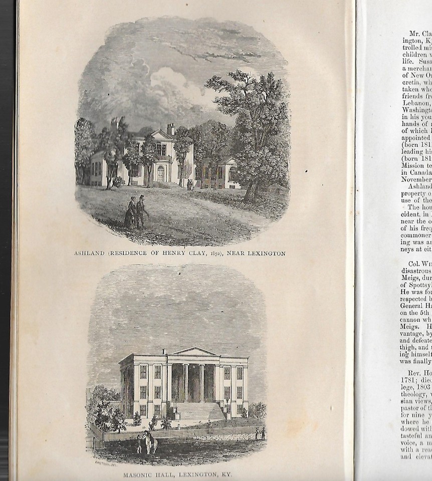 Richard Collins Lewis Collins History of Kentucky Fayette County 1877 ...