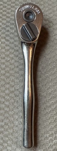 Cornwell Tools USA 1/4" Drive Ratchet 5" Long Glossy Chrome Finish | eBay