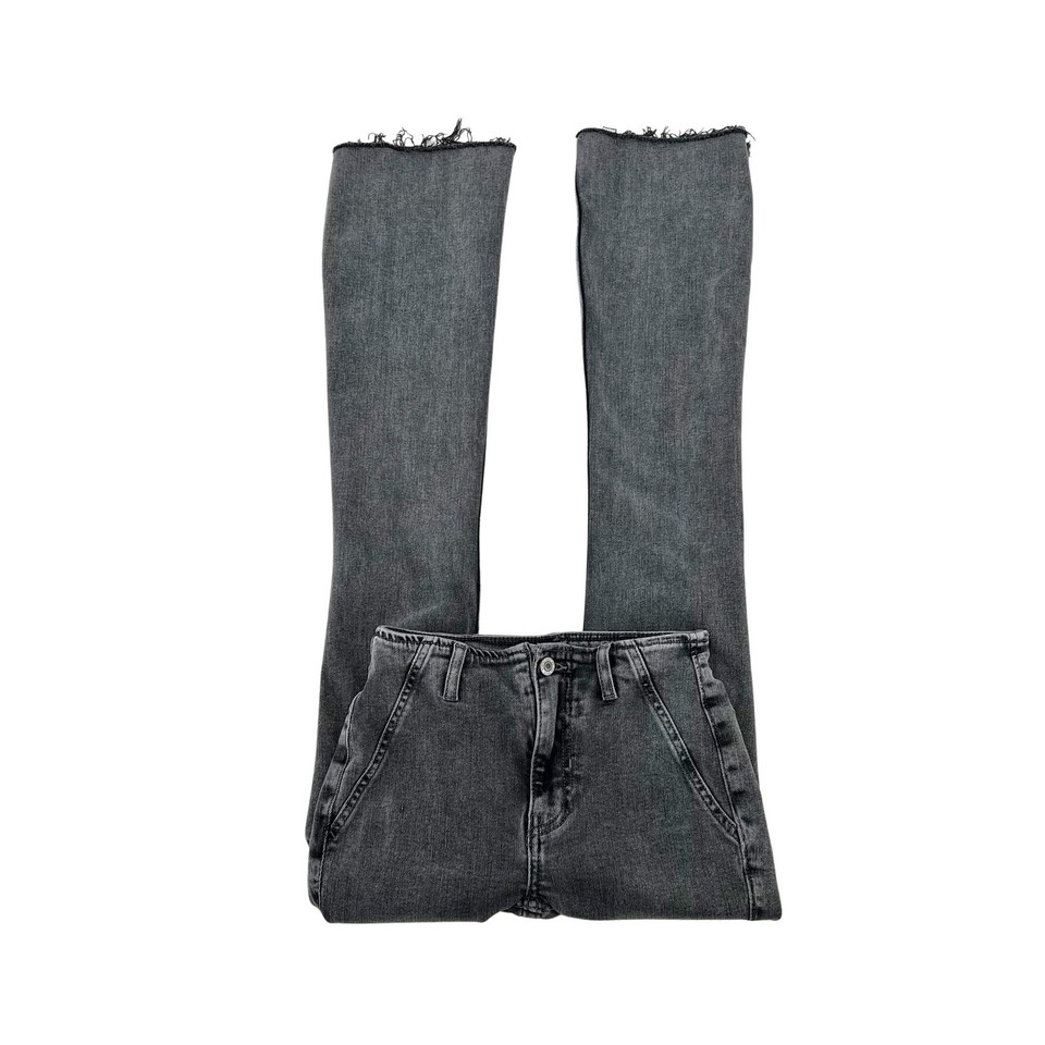 Free People We The Free Level Up Slit Slim Flare Jeans Womens sz 24 ...