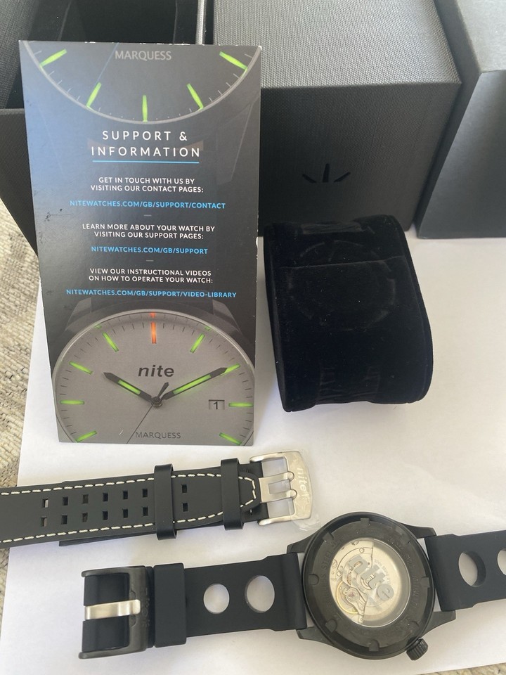 Nite Icon Automatic 100m Sport Dress Watch Rare Watch In Great ...