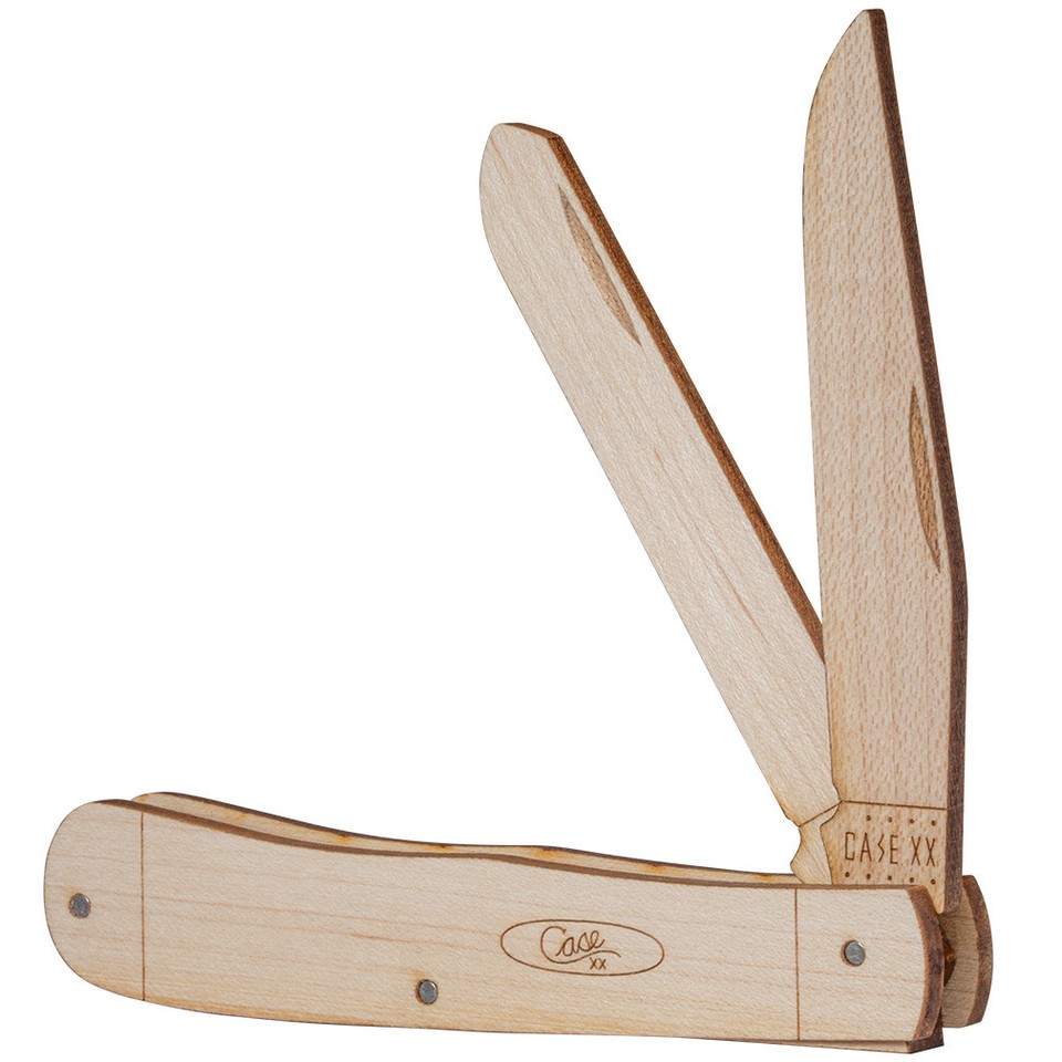 CASE XX KNIVES TRAPPER WOODEN KNIFE KIT (52526) POCKET KNIFE | eBay