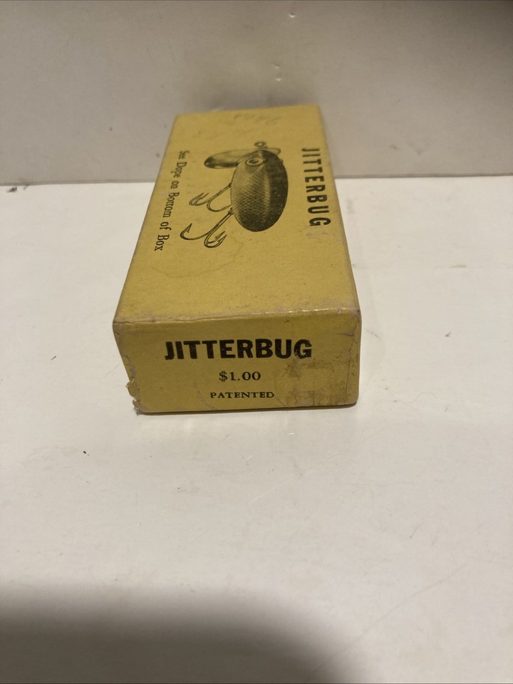 Vintage Early Fred Arbogast Jitterbug Fishing Lure with Original Box | eBay