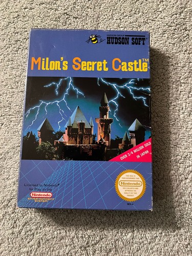 Milon's Secret Castle - NES - CIB - Good Condition | eBay