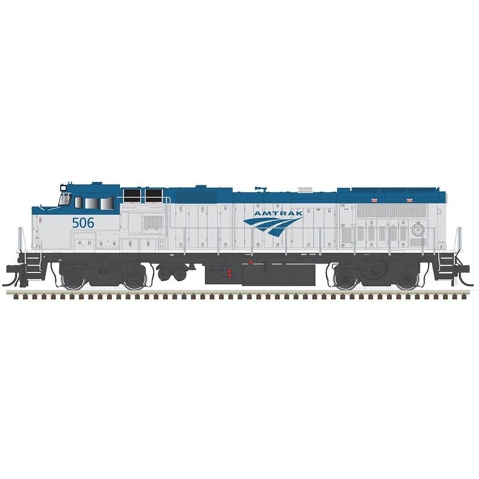 Atlas ~ HO Scale ~ GE Dash 8-40BW ~ DC Version ~ Amtrak #511 ~ 10004309 ...