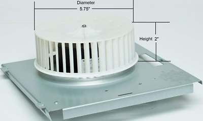 Nutone Sidewall Exhaust Fans 641 By Broan Broan NuTone® Aluminum