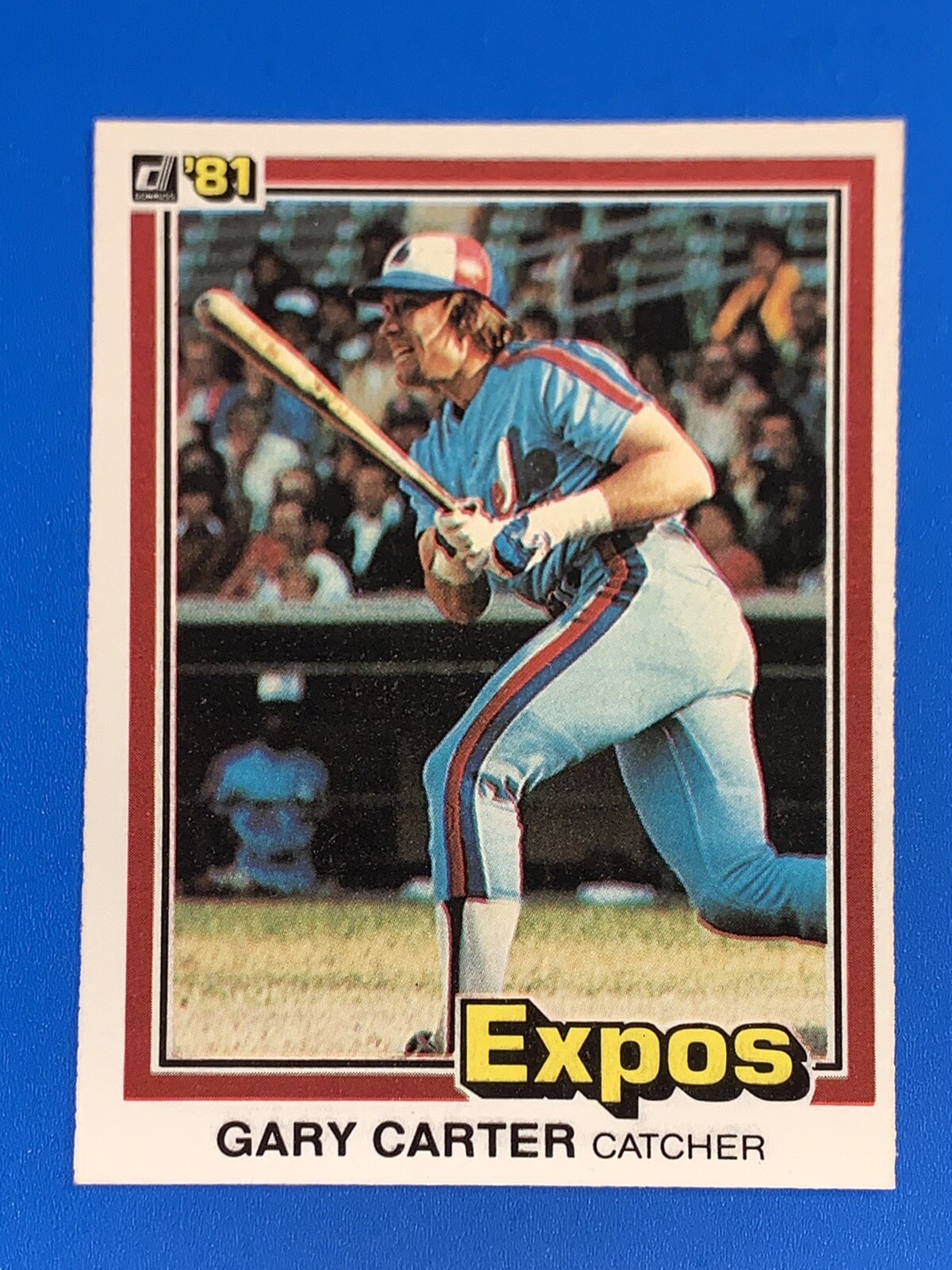 1981 Donruss Gary Carter Baseball Card #90 Montreal Expos SET BREAK NM ...