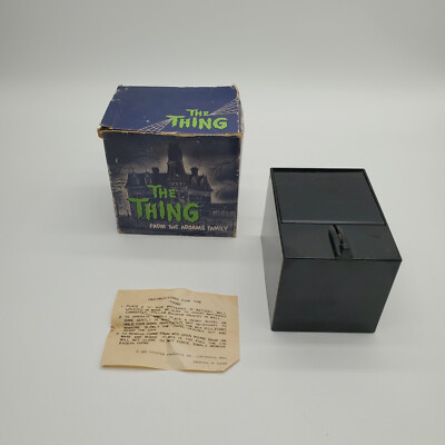 1964 The Thing Addams Family Bank with Box and Instructions - Untested ...