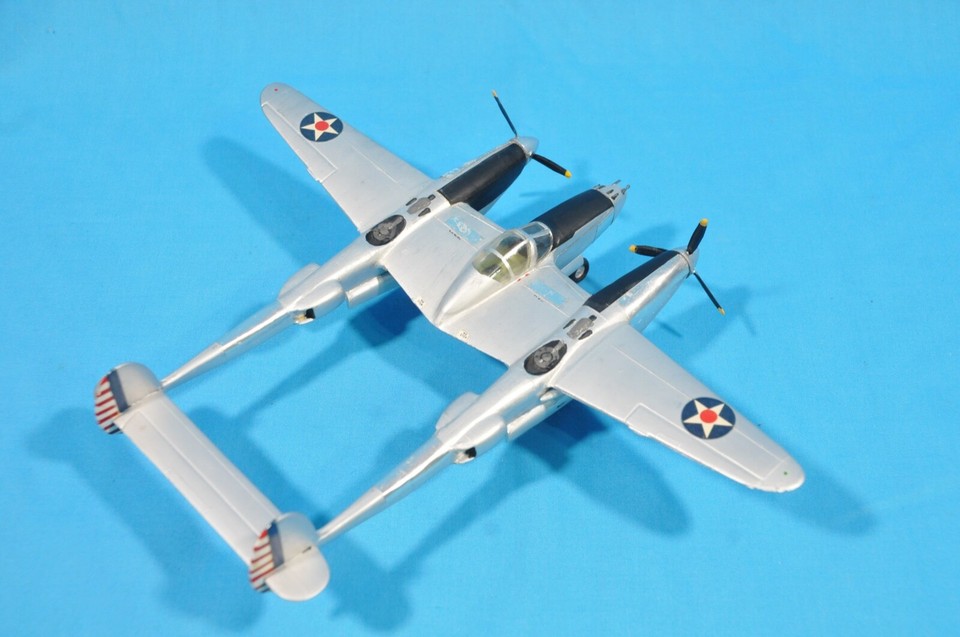 1/72 scale Lockheed YP-38 WW2 built fighter airplane model | eBay