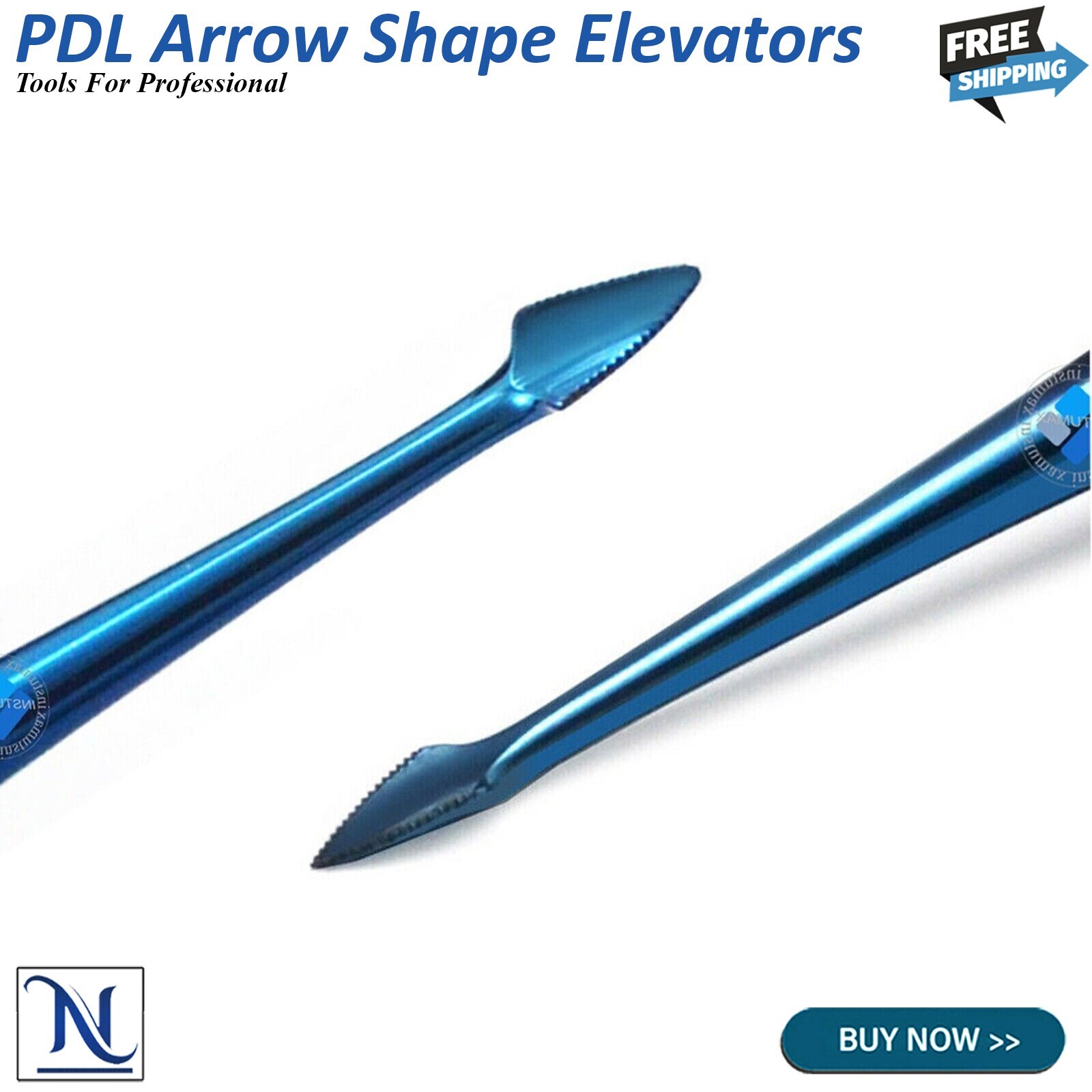PDL Arrow Shape Elevator Dental Luxating Serrated Spade Luxation ...