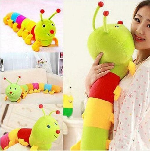 Cute Popular Colorful Inchworm Soft Lovely Developmental Child Baby Toy ...