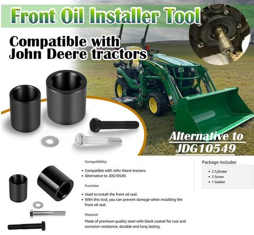 JDG10549 Crankshaft Front Oil Seal Installer Tool Set for John Deere ...
