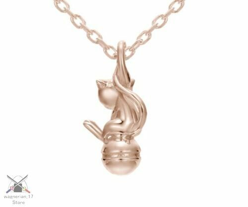 Pokemon Mew K18 Pink Gold Necklace Jewelry U-TREASURE | eBay
