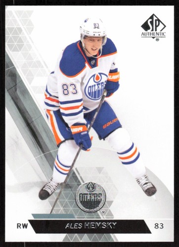 2013-14 SP Authentic #20 Ales Hemsky Edmonton Oilers | eBay