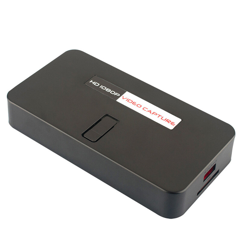 HDMI/YPBPR/AV Video Capture Card 1080P Game Recording Box to USB U Disk ...