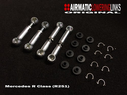 MERCEDES R CLASS R320 R500 R63 (R251) AIRMATIC LOWERING KIT / LINKAGES ...