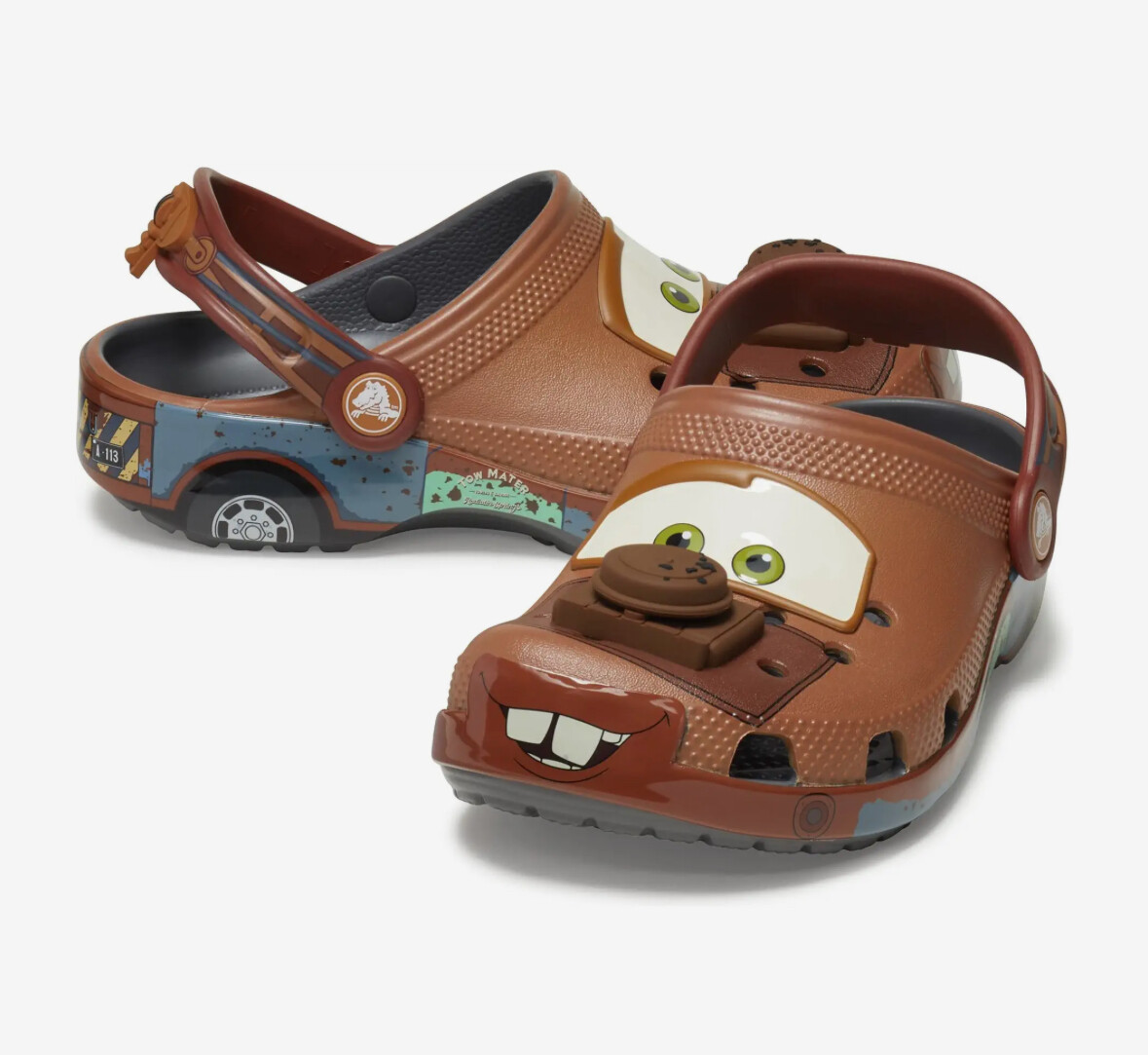 NEW CROCS Cars Mater Classic Clog (Toddler/Little Kid/Big Kid) | eBay