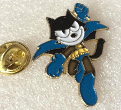 pin's lapel pins Vintage dessins animés FELIX LE CHAT SUPERMAN | eBay