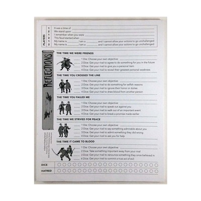 Third Act Role Playing Games Third Act Publishing Character Pad NM | eBay