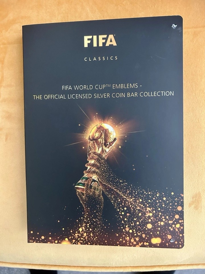 WORLD CUP 1966 ENGLAND FIFA 0.5oz 999 SILVER JULES RIMET BAR 1 DOLLAR ...