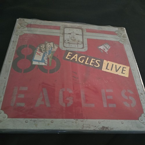 The Eagles Live LP Album Original Poster Insert Asylum Records 1980 | eBay