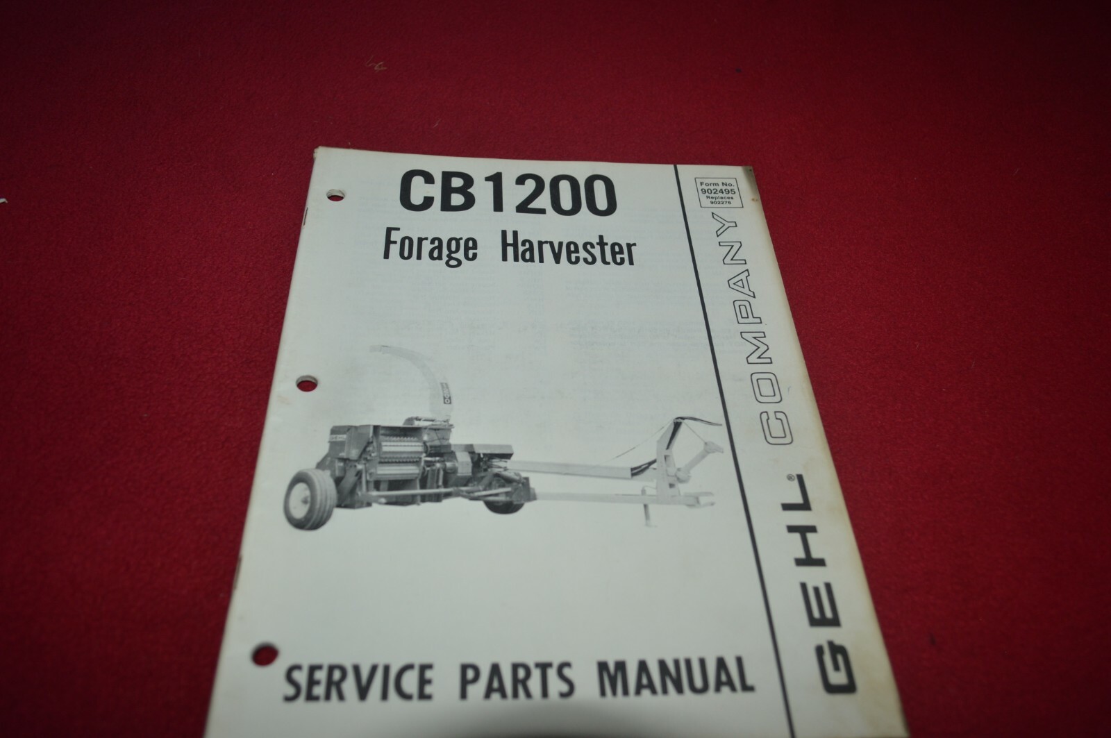 Gehl 1200 Forage Harvester Dealers Parts Book CDIL | eBay
