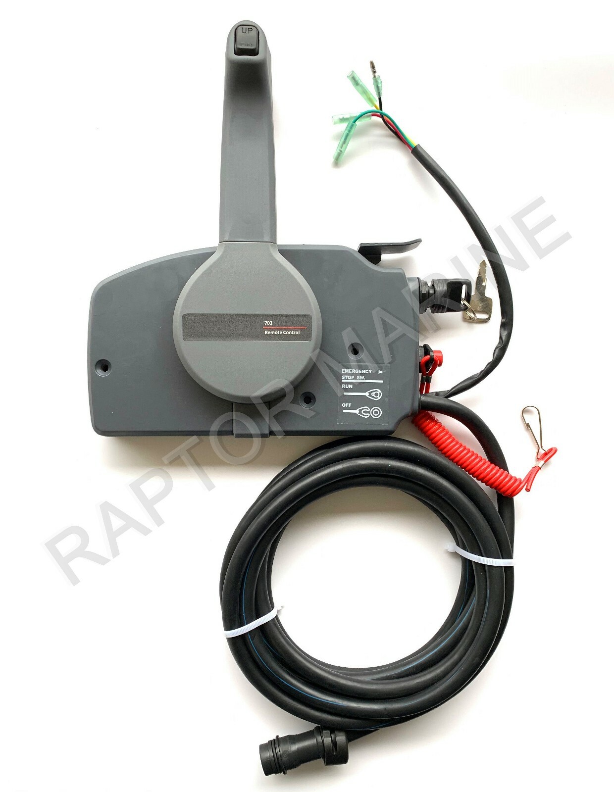 NEW 10 pins remote control box for YAMAHA outboard PN 703-48272-12 ...