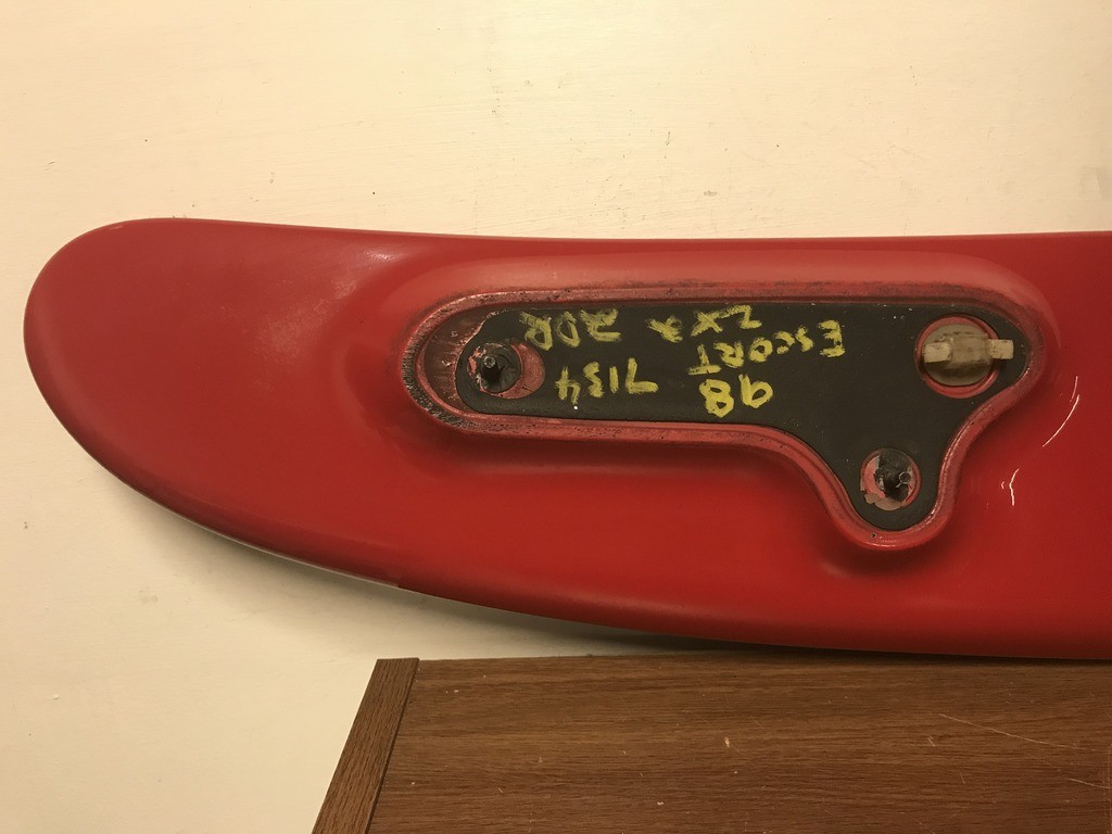1998 FORD ESCORT ZX2 REAR SPOILER WING RED #7134 | eBay