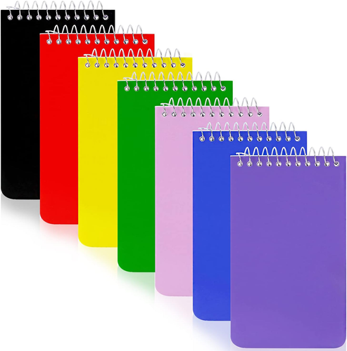Small Notebooks, Pocket Notebook 3X5, Spiral Notepads, Memo Pads for ...