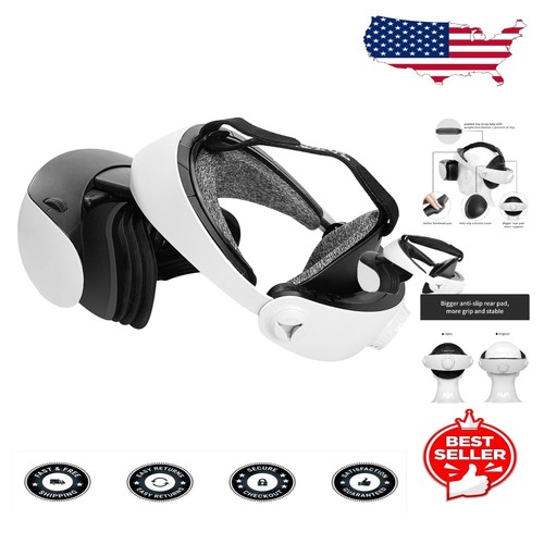 Anti-Slip VR Headset Pad with Weight Distribution for PS VR 2 Comfort ...