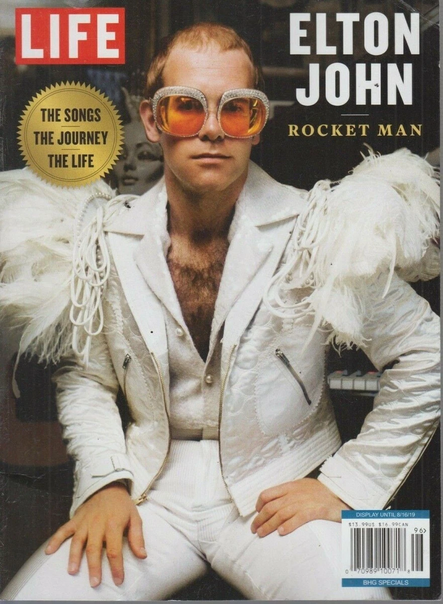 THE STORY OF ELTON JOHN BOOK 50 YEARS UK Magazine 2022