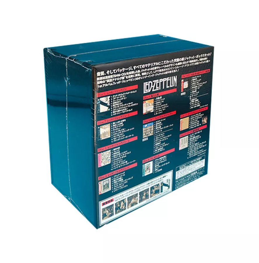 Led Zeppelin Definitive Box Set JAPAN SHM-CD x 10 titles (12CD ...